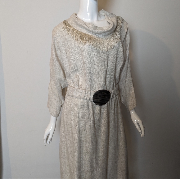 Stuart Alan | Dresses | Vtg Stuart Alan Cream Dress | Poshmark